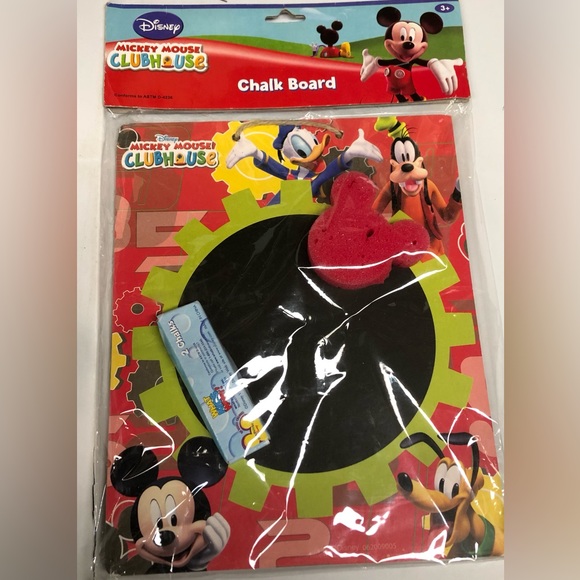 Disney | Toys | Disney Mickey Mouse Toy Chalk Board Eraser New | Poshmark
